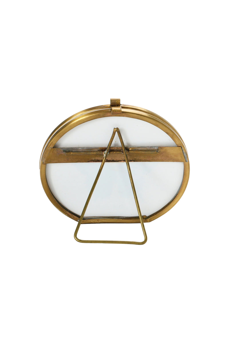 Brass and Glass Photo Frame – SF Siren