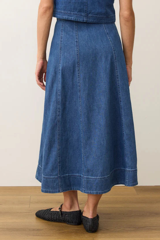 Lainey Denim Skirt – SF Siren