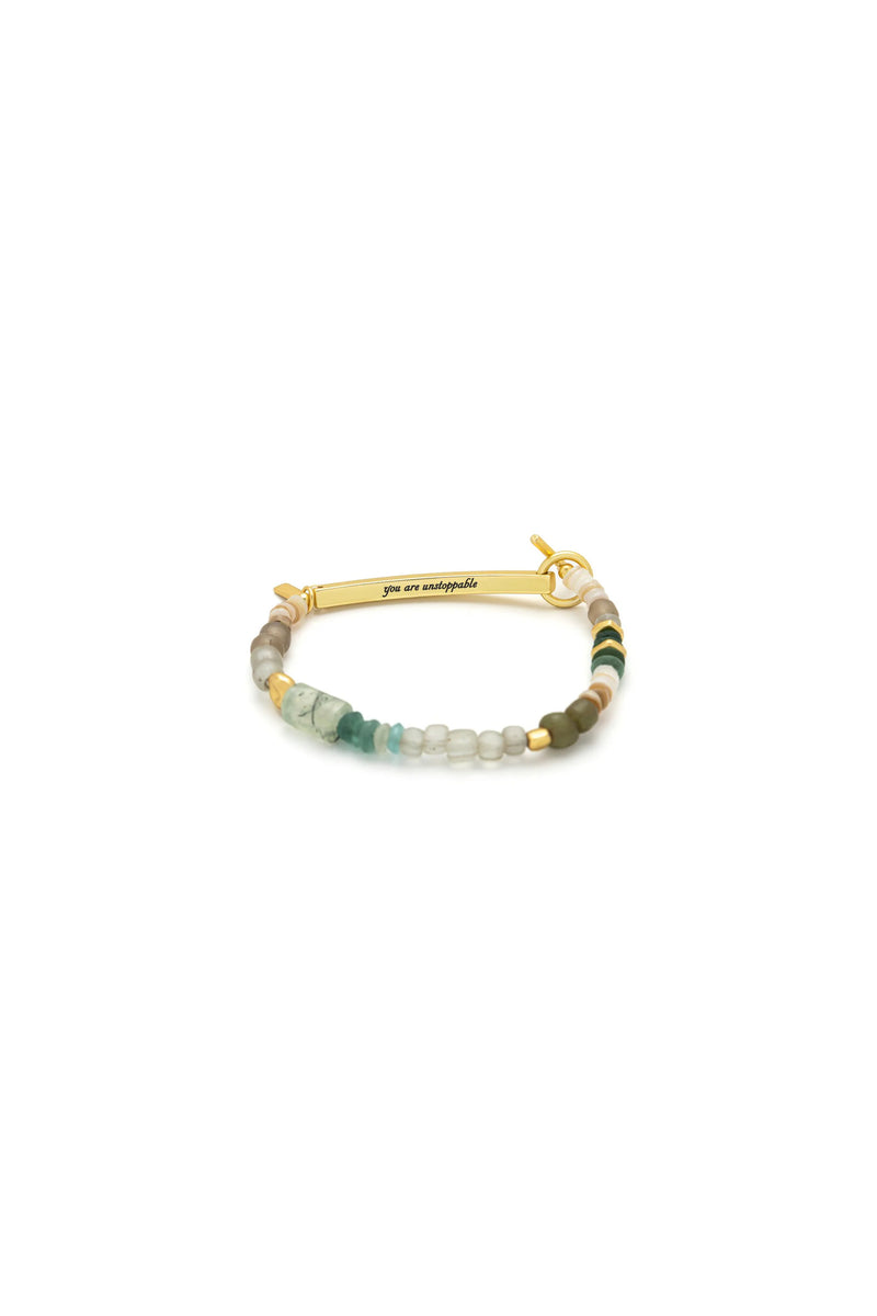 Hidden Message Bracelet Unstoppable – SF Siren