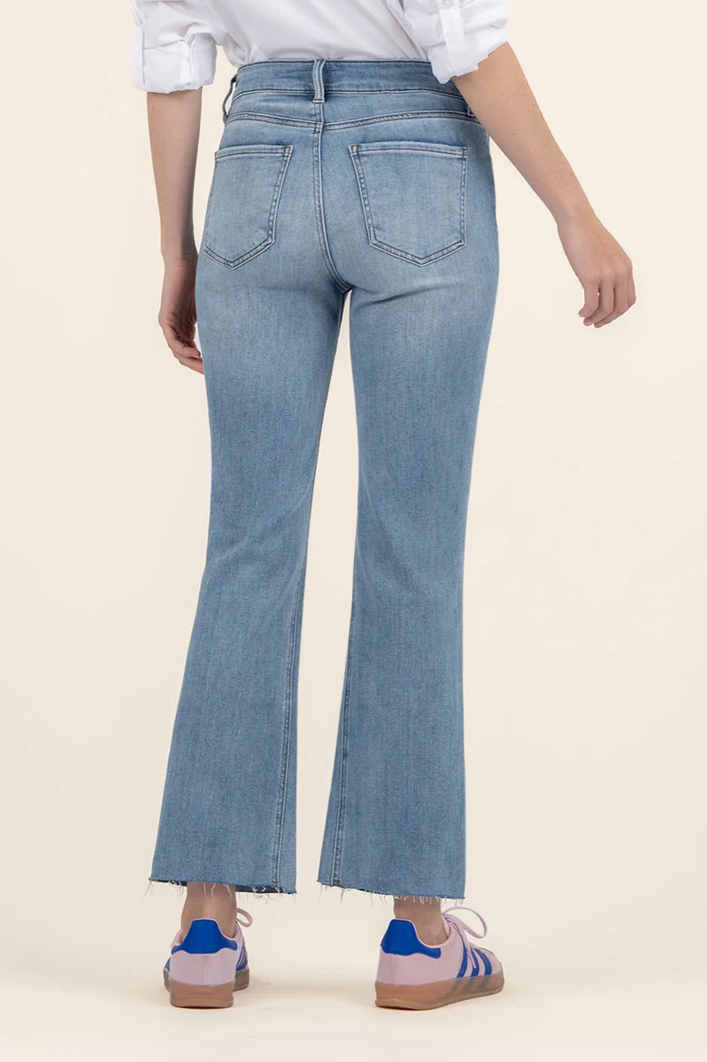 Kelsey High Rise Ankle Flare Honest – SF Siren