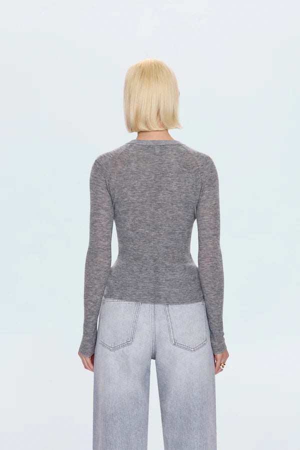 Juno Long Sleeve Featherweight Sweater – SF Siren