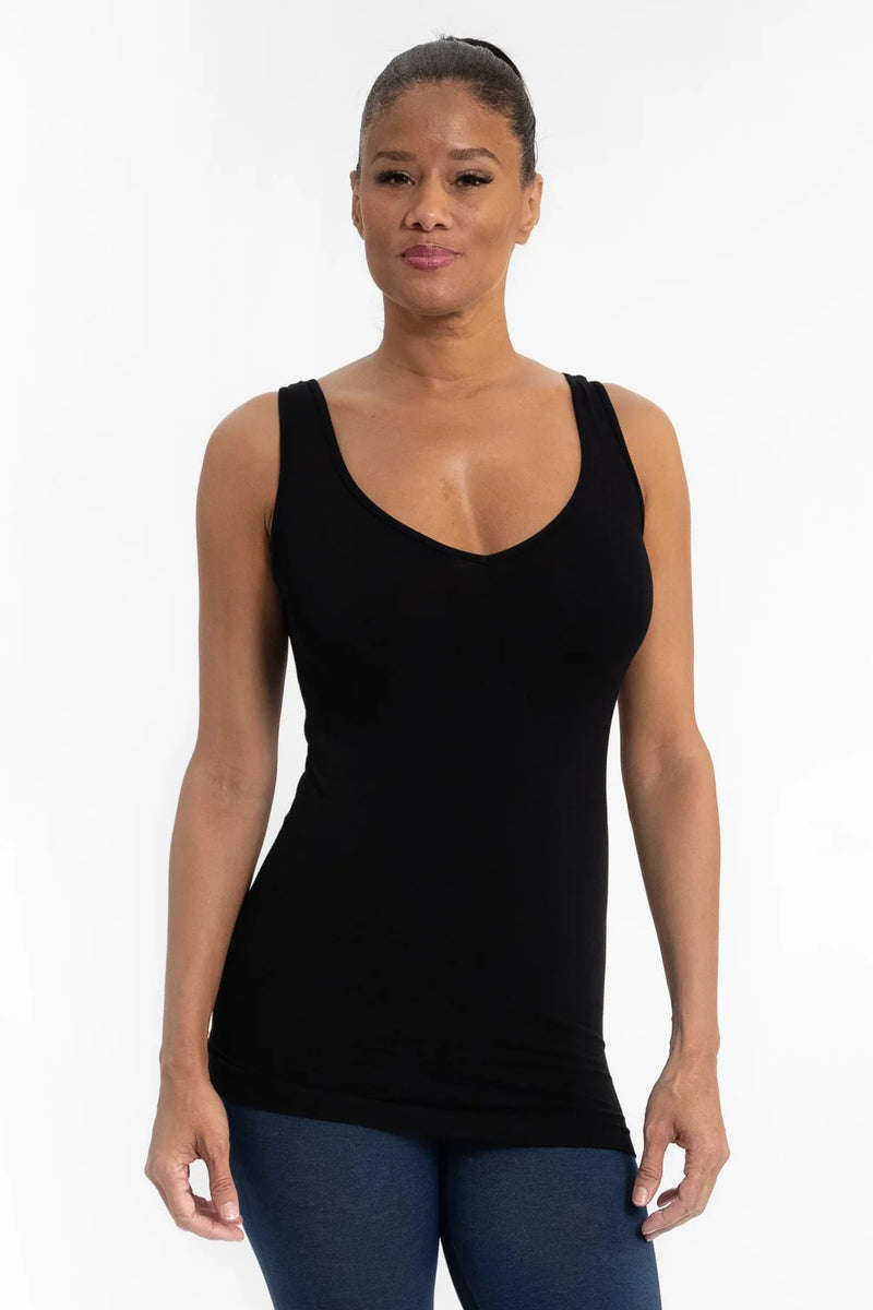 Reversible Tank Black – SF Siren