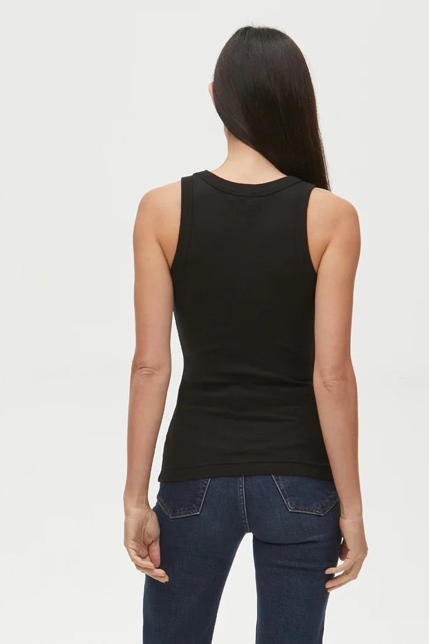 Black Paloma Shine Tank – SF Siren