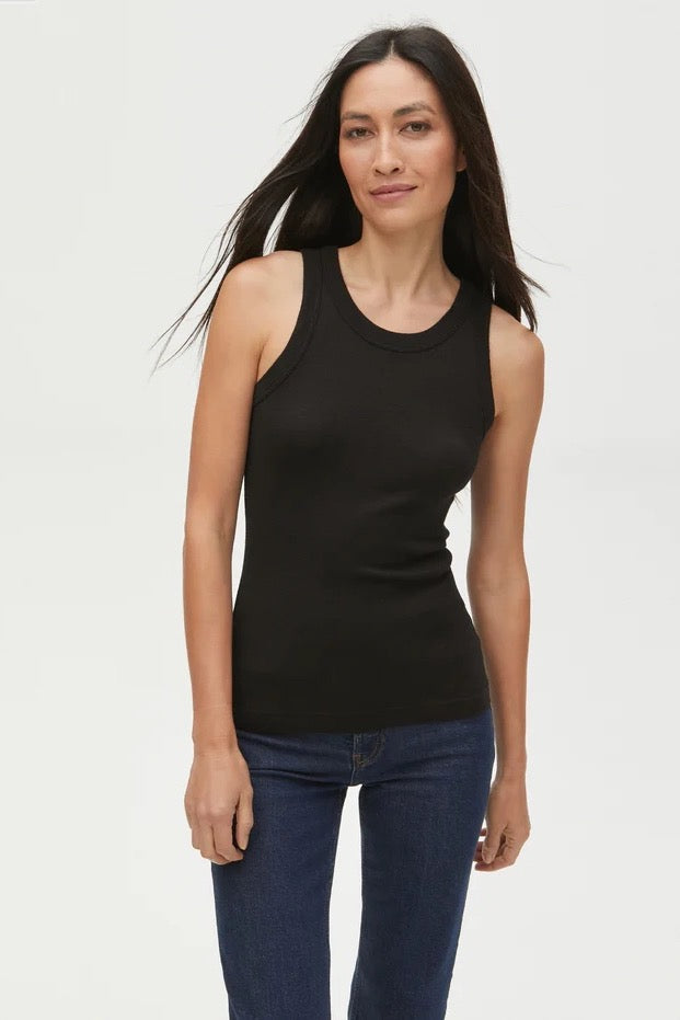 Black Paloma Shine Tank – SF Siren