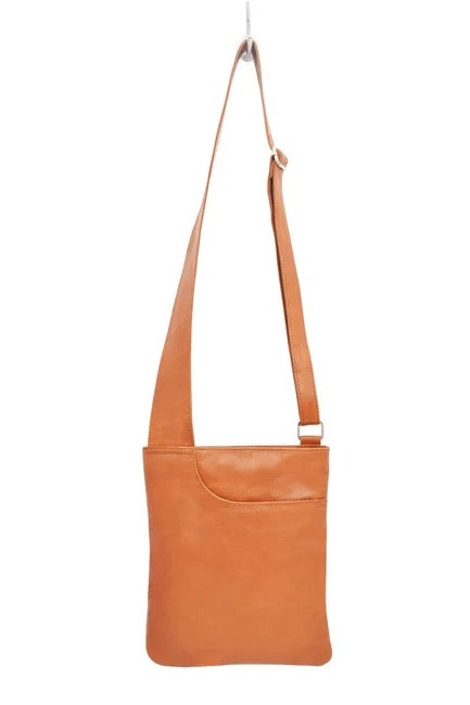 Athena Crossbody Cognac – SF Siren